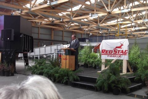 Red Stag Timber :: Reman Plant Opening