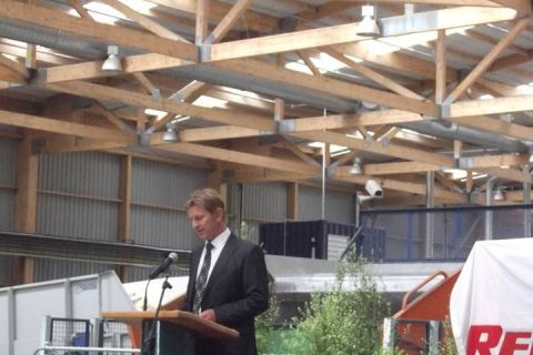 Red Stag Timber :: Reman Plant Opening